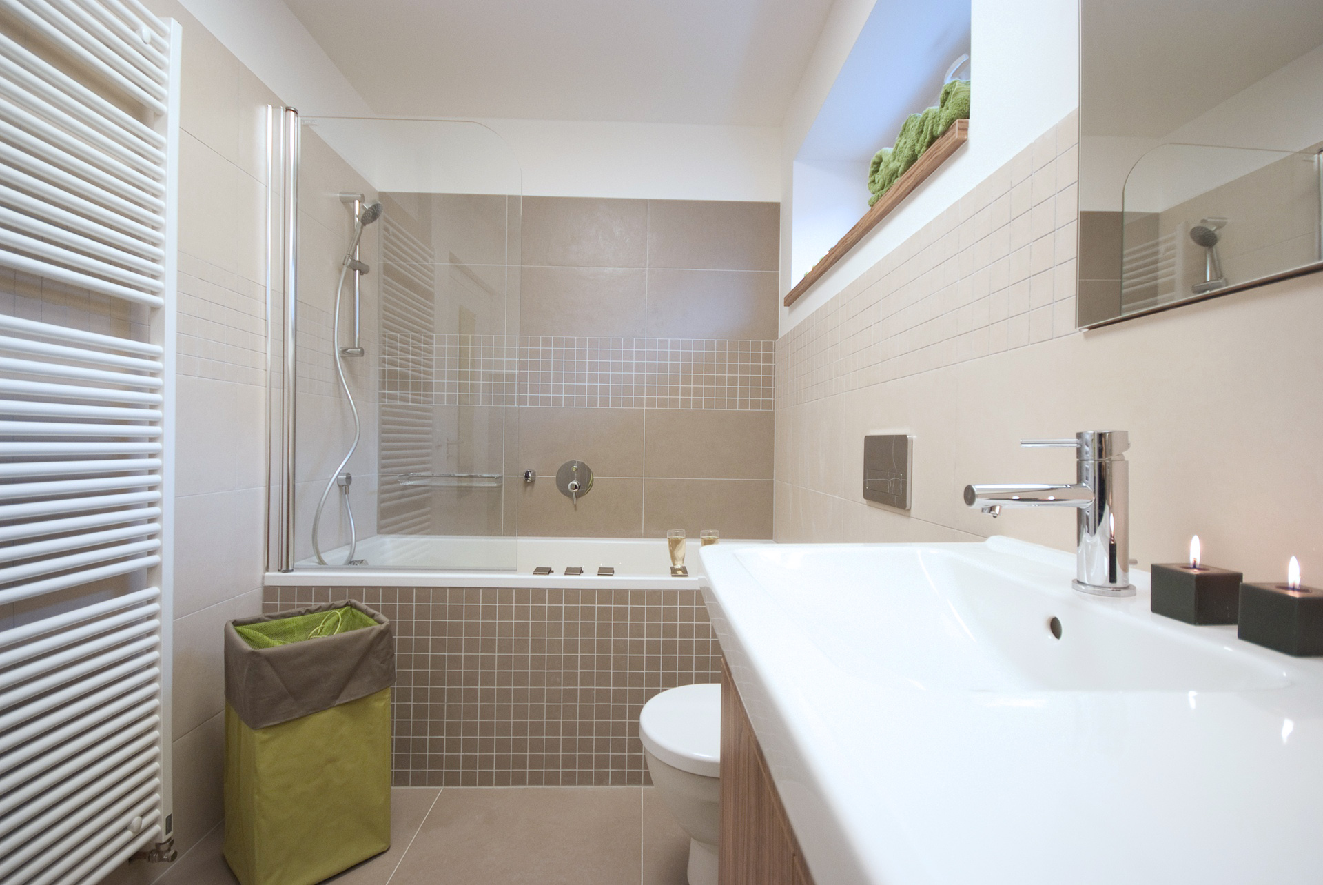 jak se staví sen - koupelna Beroun, Ing. arch. Jan Ranný